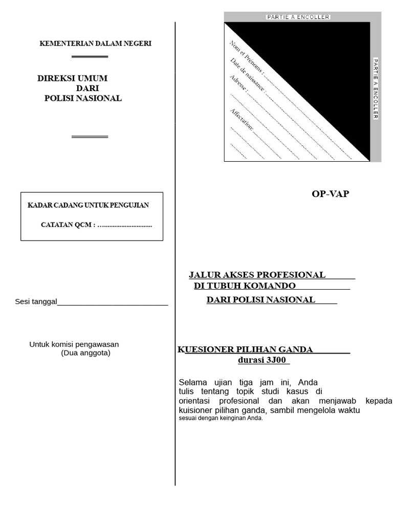 Qcm Perwira(1) | PDF