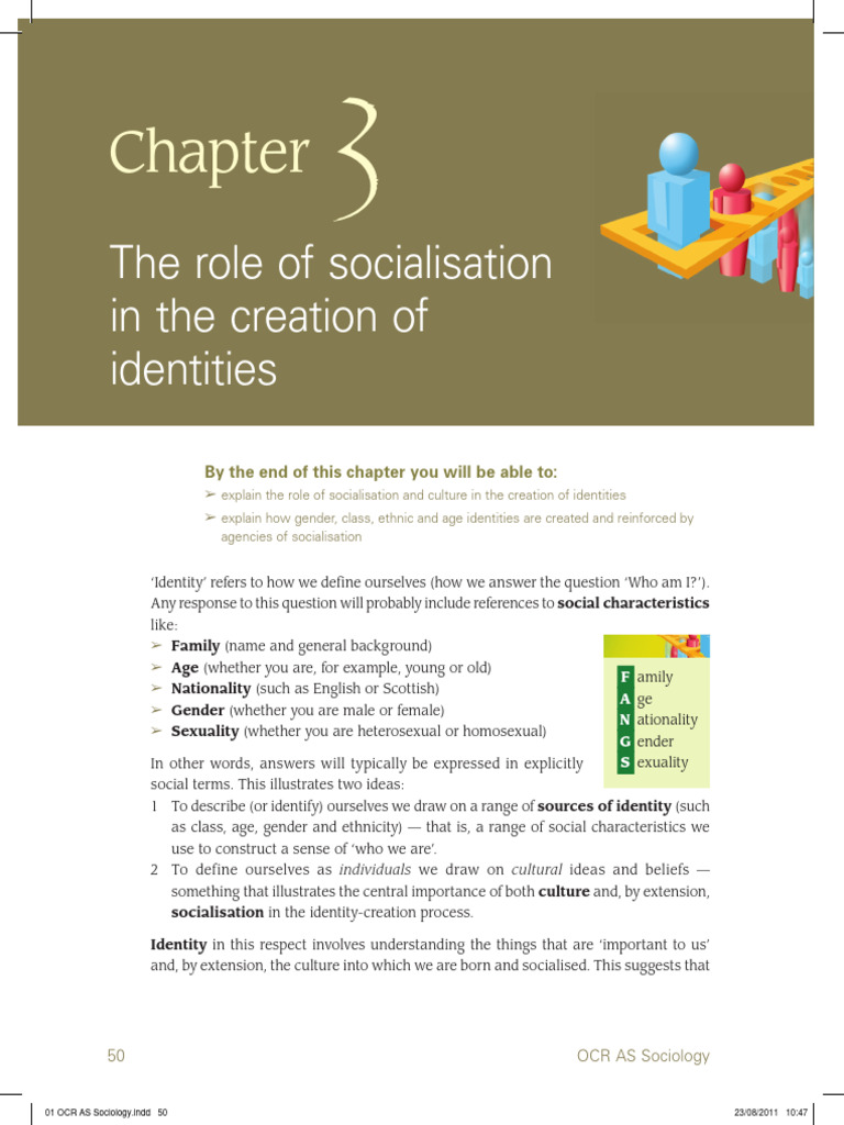 03 OCR Socialisation and Identity | PDF | Identity (Social Science ...