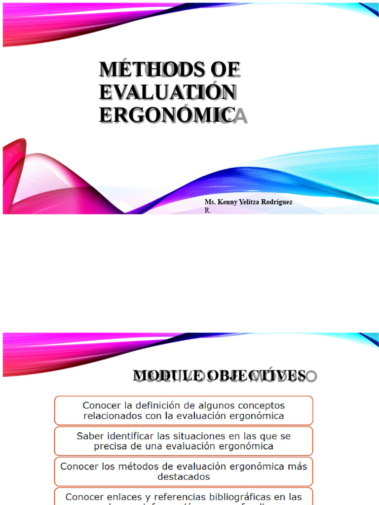 Ergonomic Risk Evaluation Methods Guide | PDF | Risk | Occupational ...