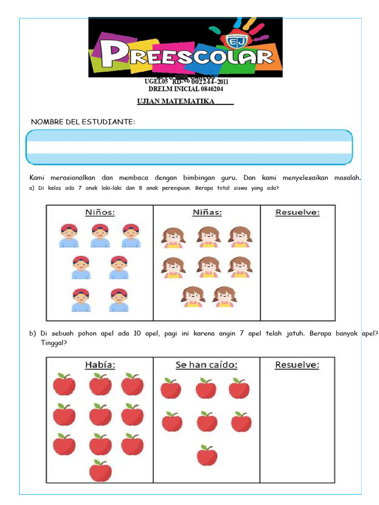 IV BIMESTRE Matematika 5 Tahun | PDF
