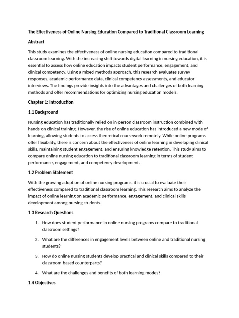 Thesis Nursing 2 | PDF | Educational Technology | Learning