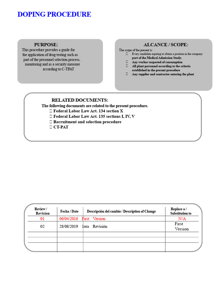 2022 ANTIDOPING Protocol Completed | PDF | Doping In Sport | Drug Test