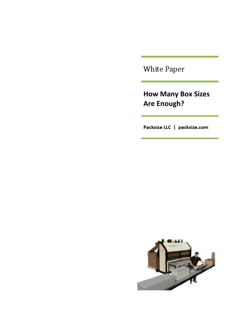 How Many Box Sizes Are Enough | PDF