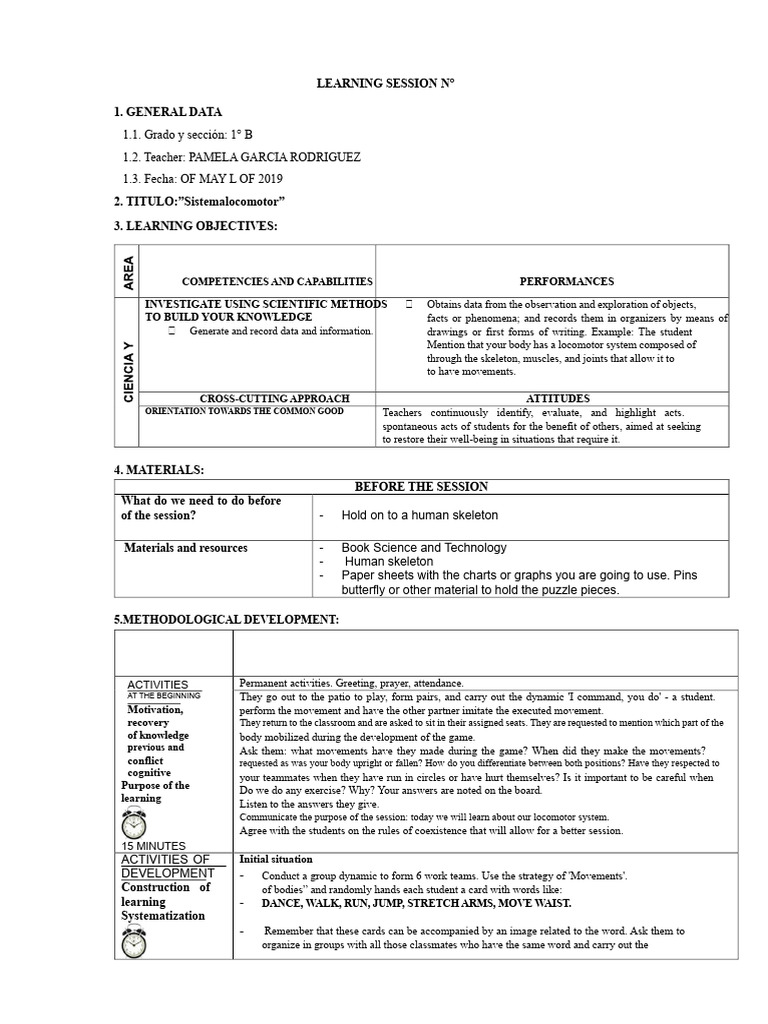 Locomotor System | PDF | Human Musculoskeletal System | Methodology