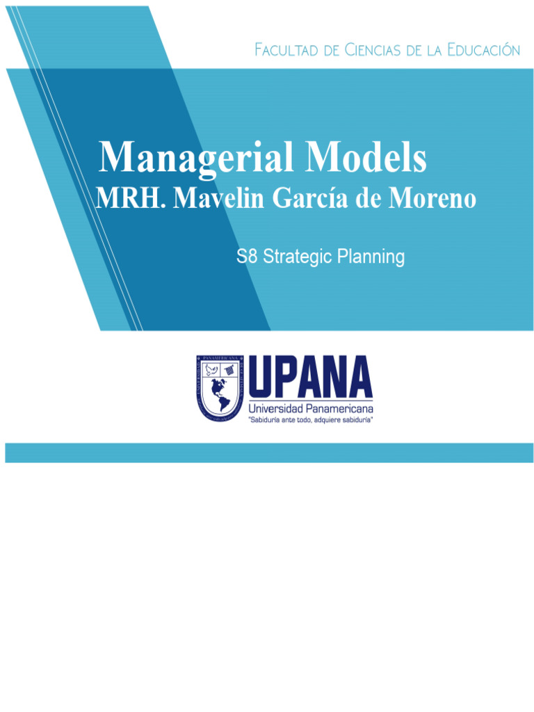 S8 Strategic Planning PPT | PDF | Strategic Planning | Business