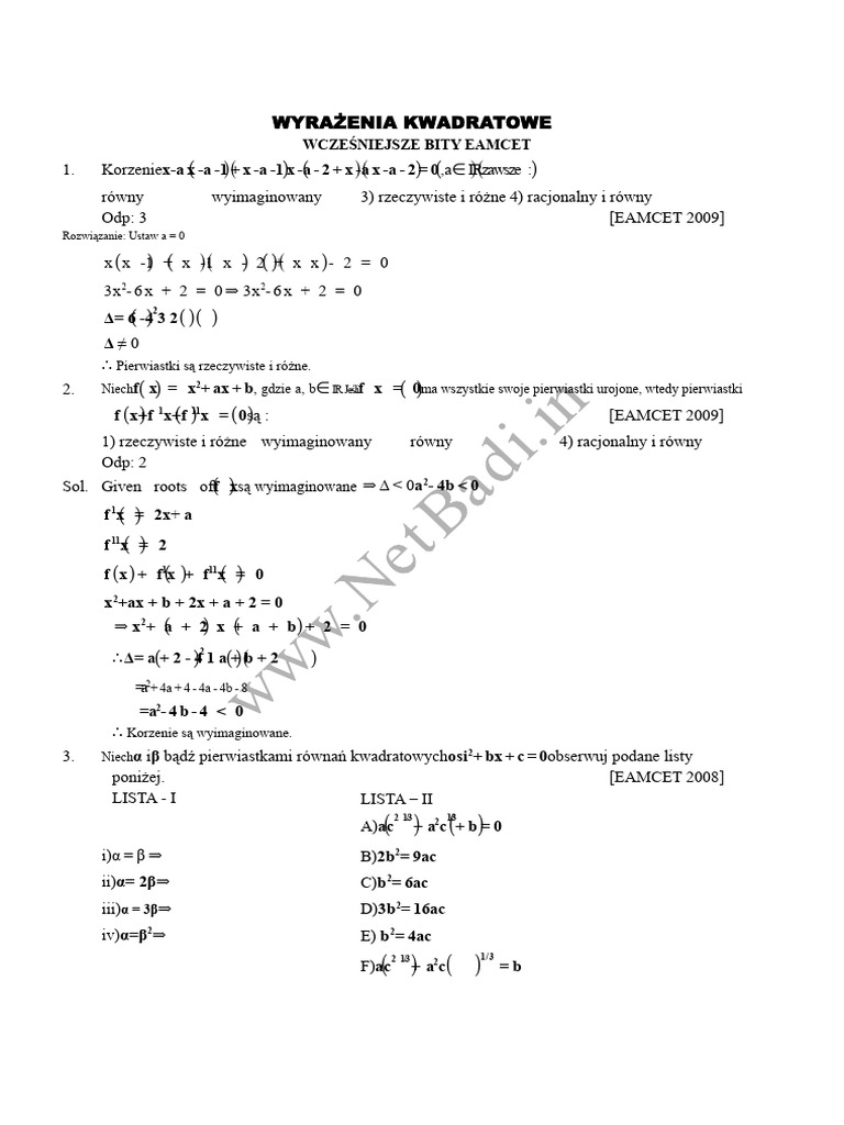 emcet bits.pdf | PDF