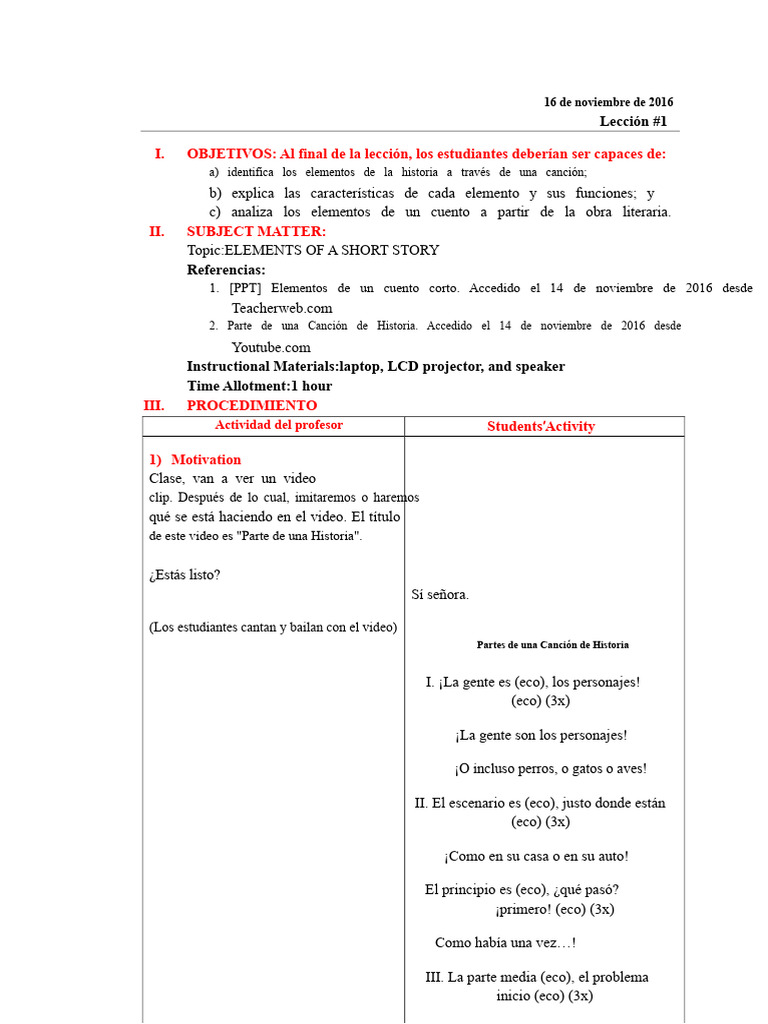 Lección 1 | PDF