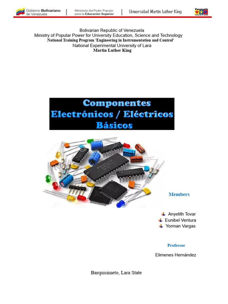 Album Electronic Components. | PDF | Electrical Connector | Diode