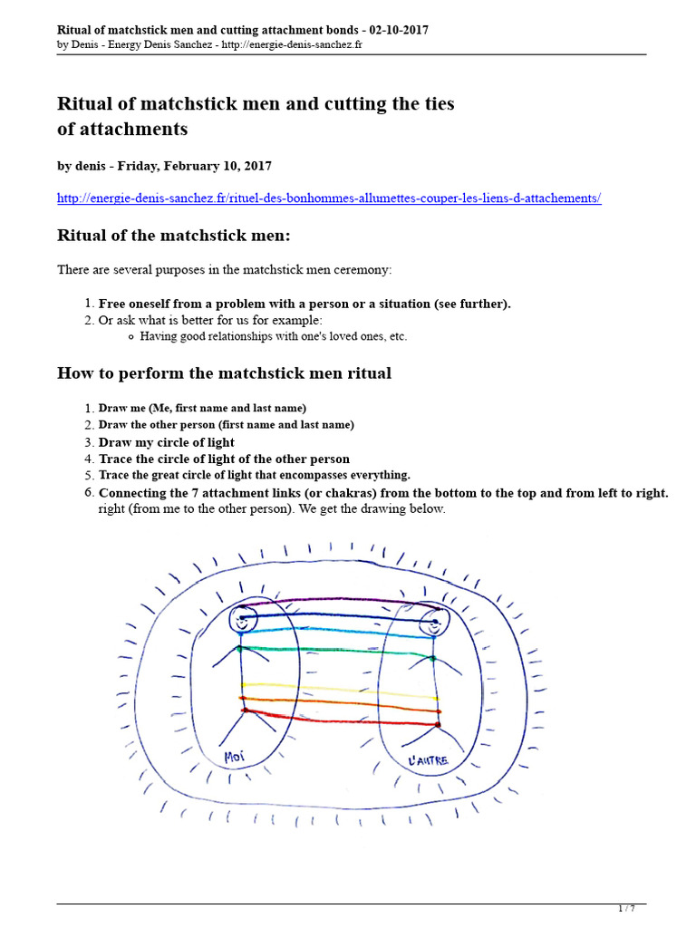 Matchstick Men Ritual for Detachment | PDF | Yin And Yang