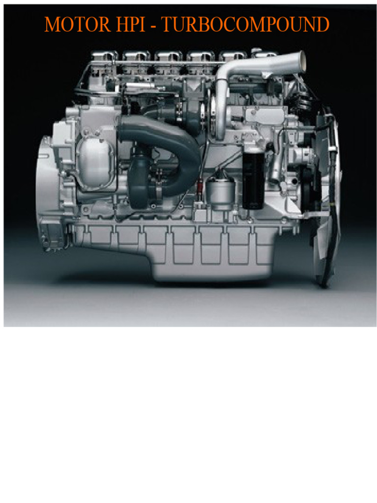 TurboCompound Engine Efficiency System | PDF | Fuel Injection | Piston
