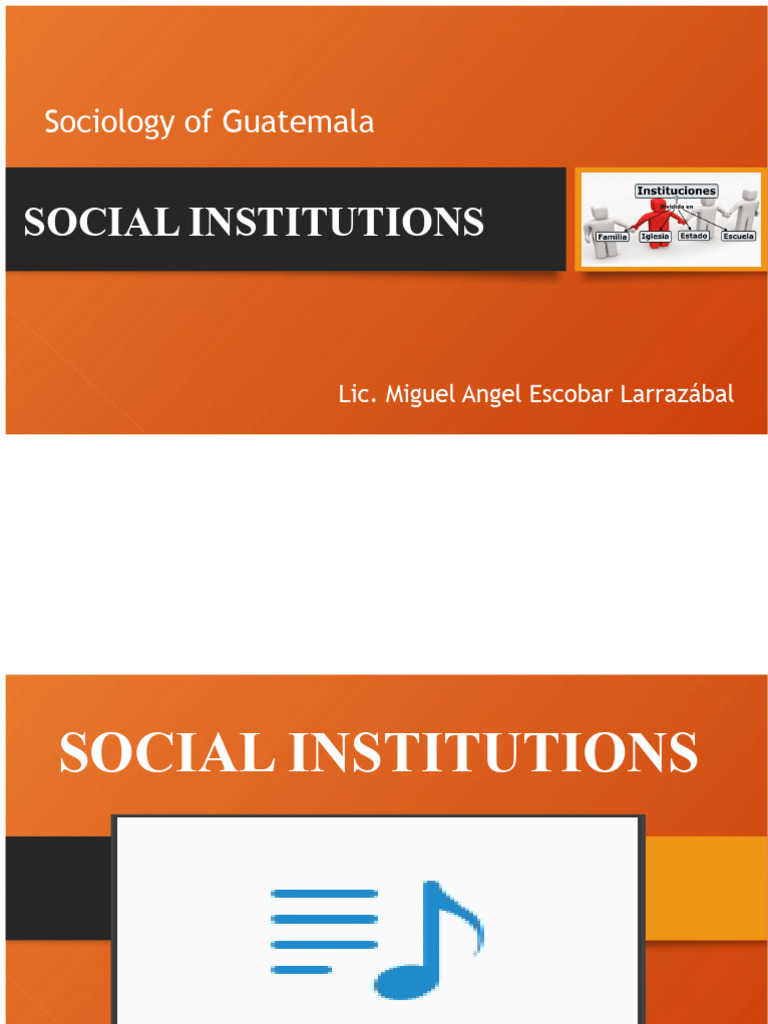 Social Institutions Definition Classification Characteristics and ...