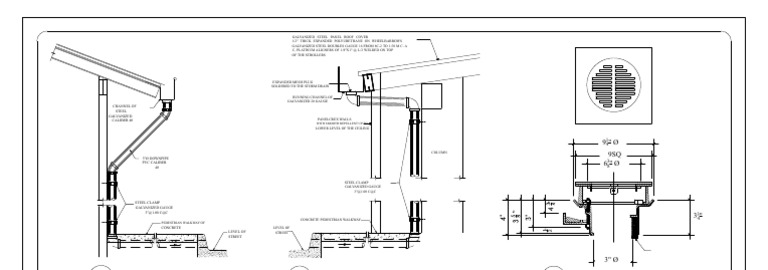 Detail of Pluvial Javier Bernal | PDF | Roof | Materials