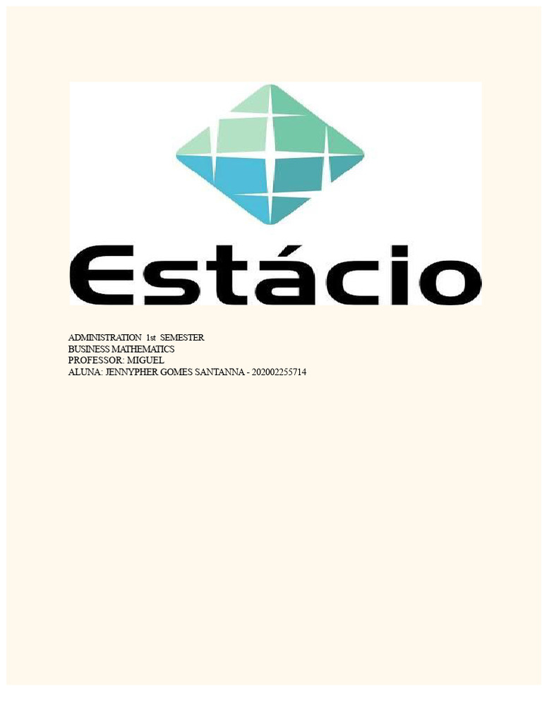 Av2 - Business Mathematics | PDF