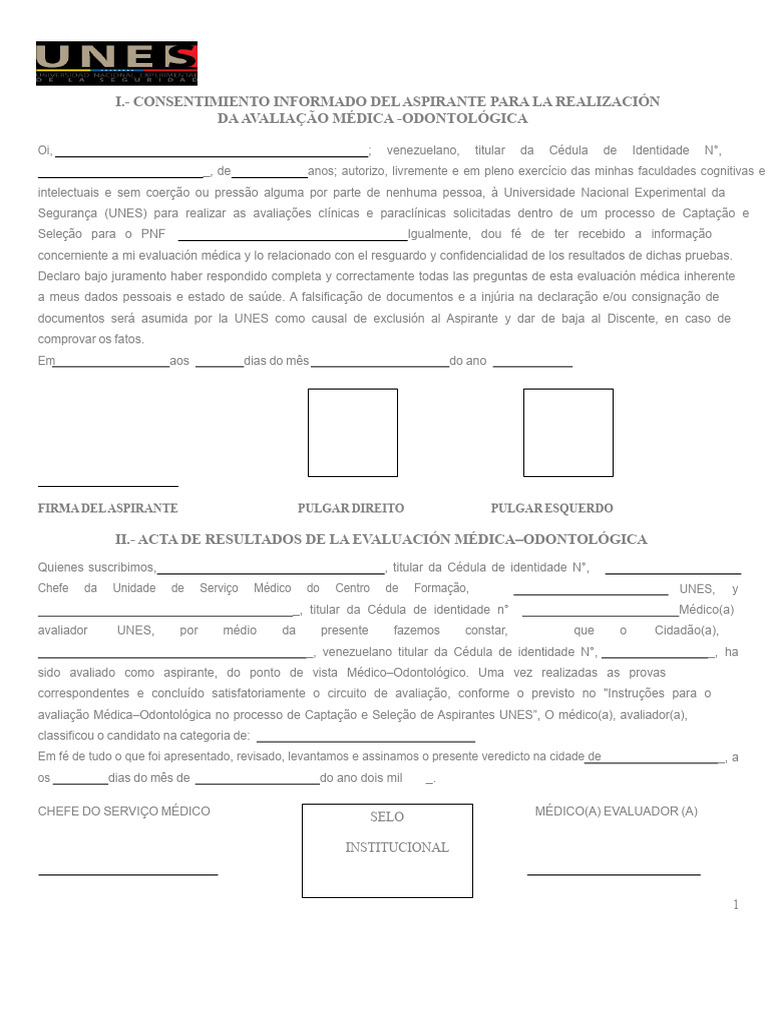 NOVO FORMATO DE TESTE MÉDICO APROVADO NO PONTO DE CONTA N°05a | PDF ...