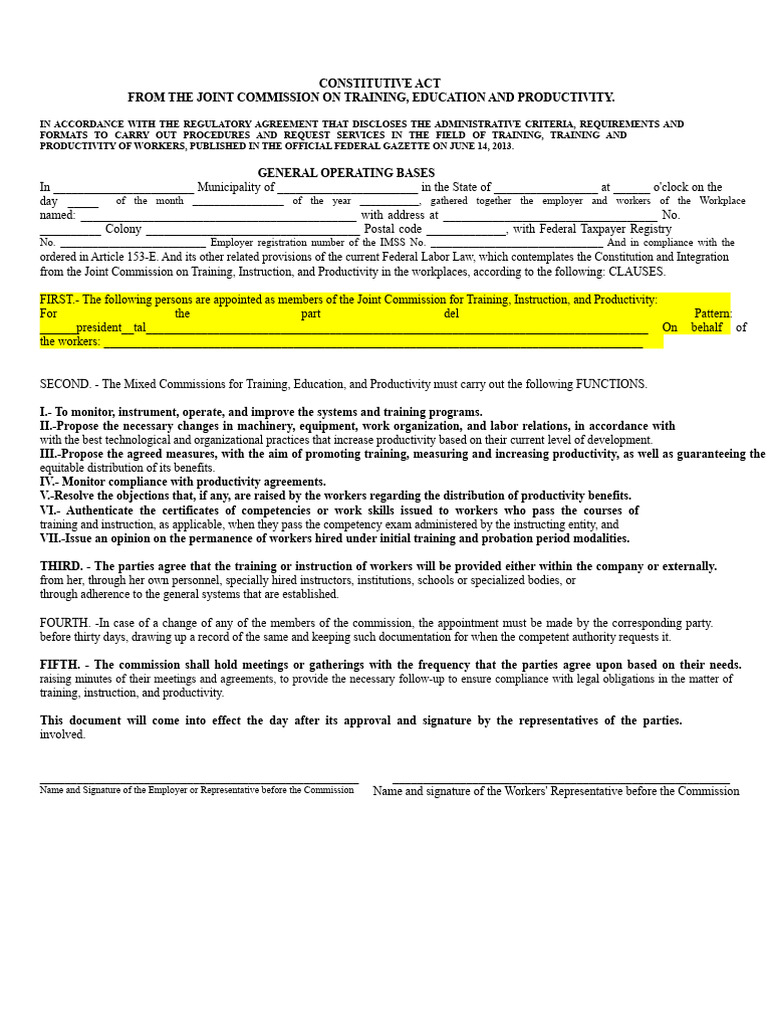 Joint Commission on Training Act | PDF | Employment | Justice
