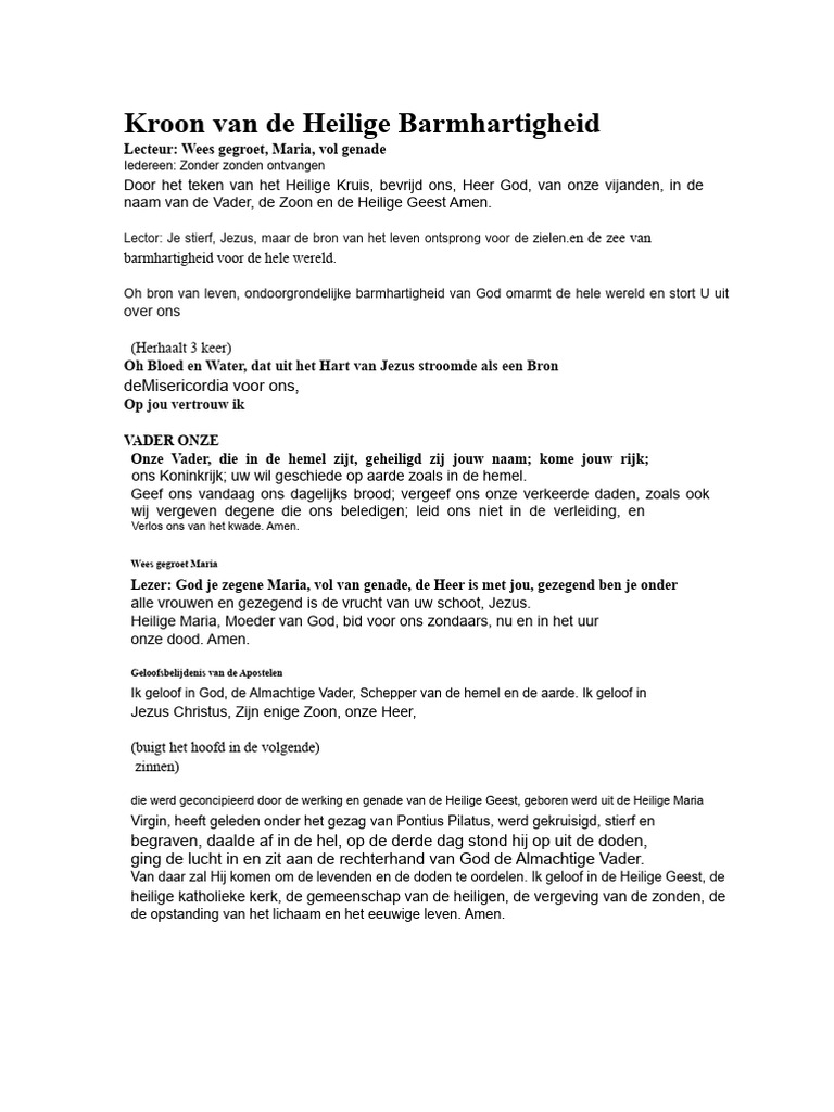 SR - Van de Genade | PDF