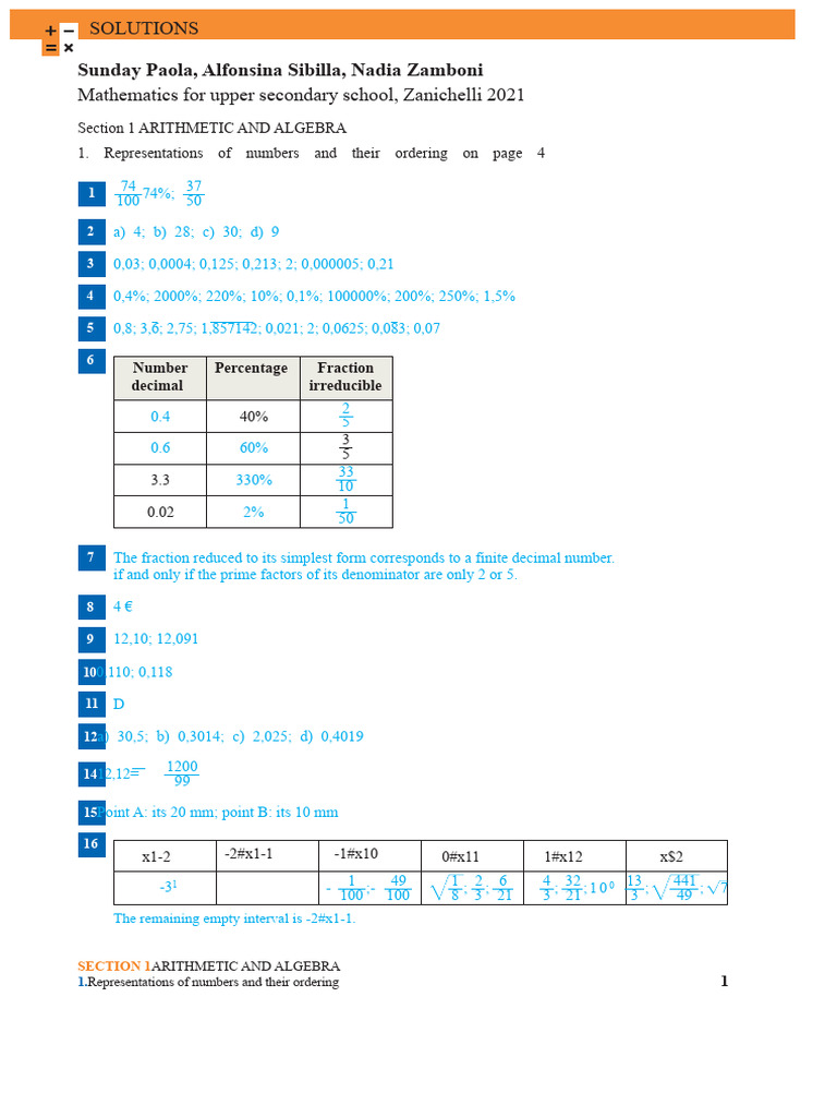 Mathematics Towards Secondary School Level Solutions | PDF | Triangle ...
