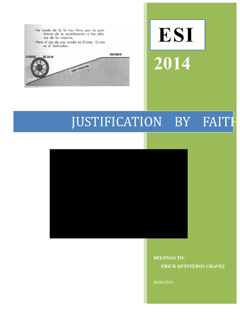 Justification by Faith | PDF | Justification (Theology) | Sola Fide