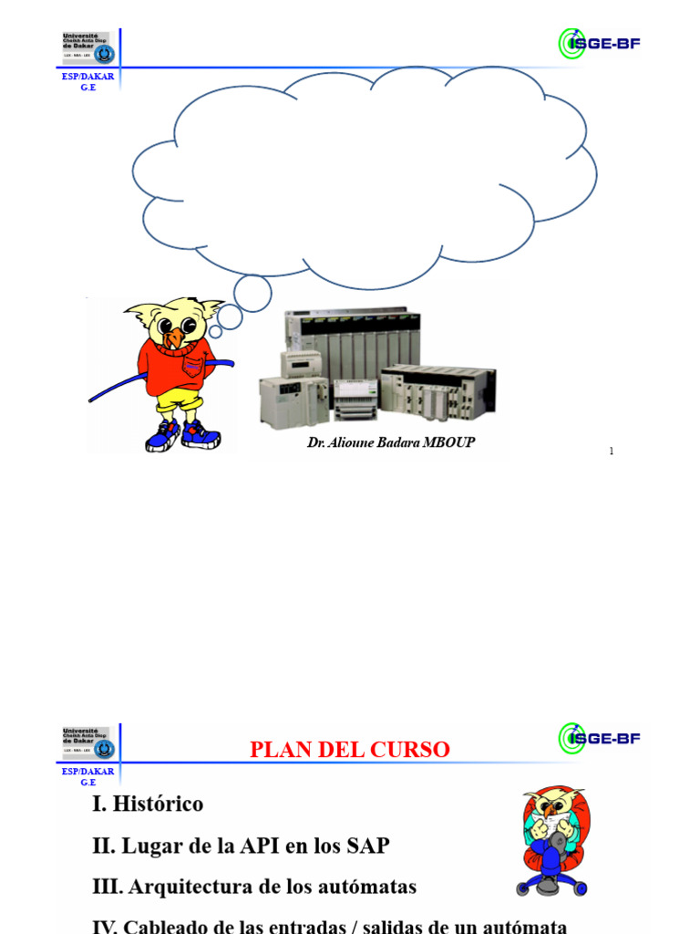 Curso sobre Autómatas Programables Industriales | PDF | Lenguaje de ...