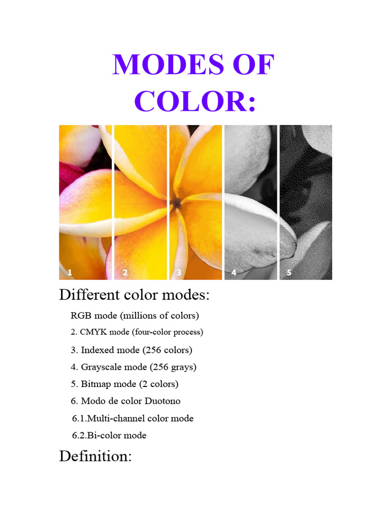 Color Modes | PDF