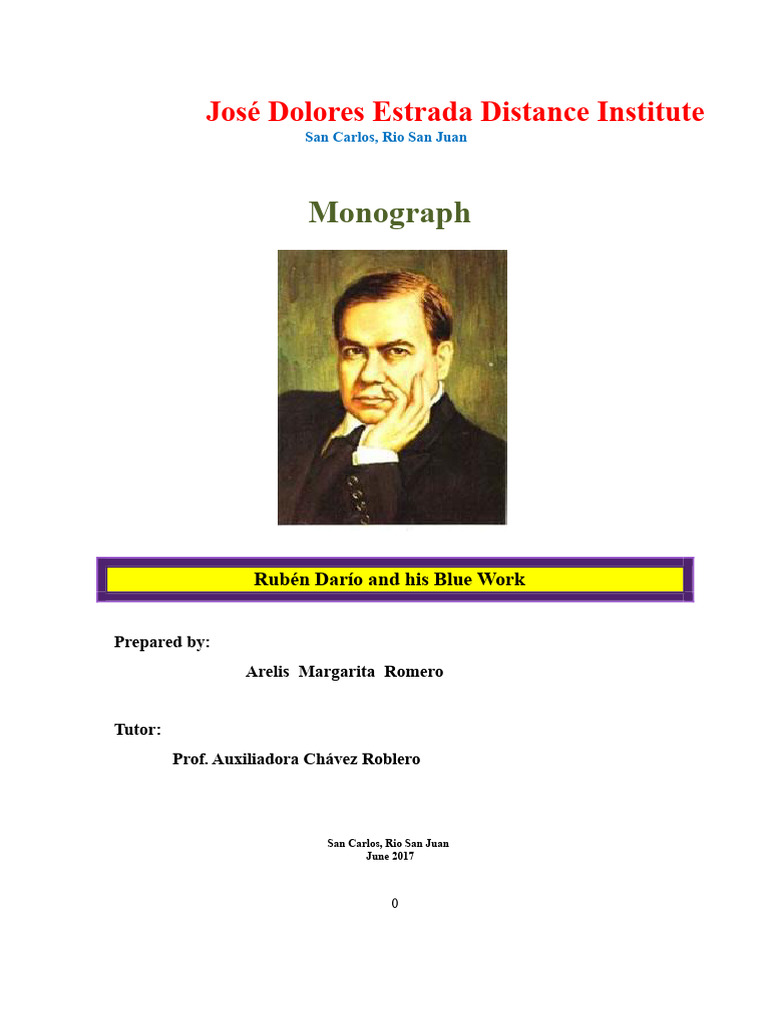 Blue Monograph 2017 Arelis | PDF