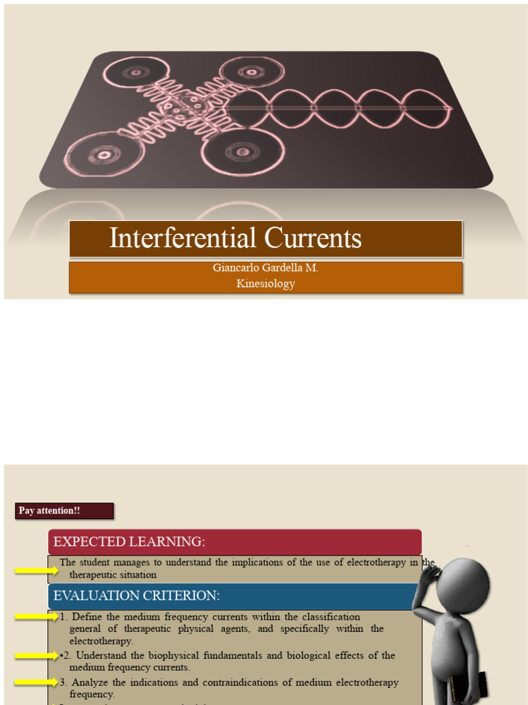 Electrotherapy - Interferential Currents | PDF | Medical Specialties ...