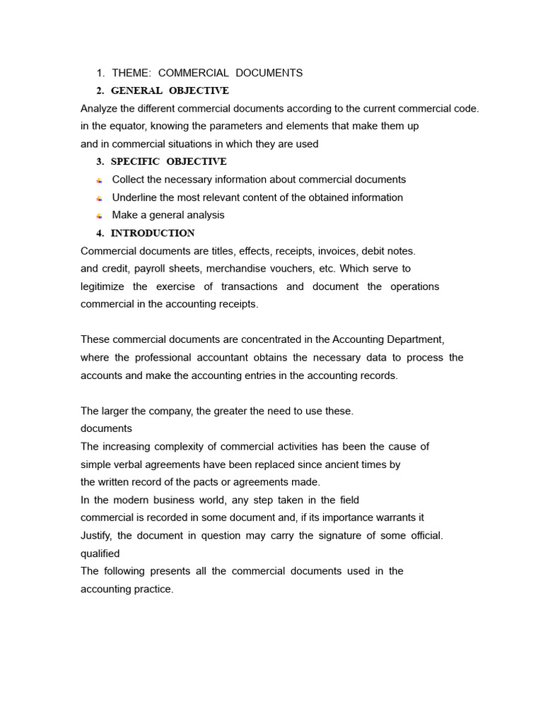 Commercial Documents | PDF | Negotiable Instrument | Receipt