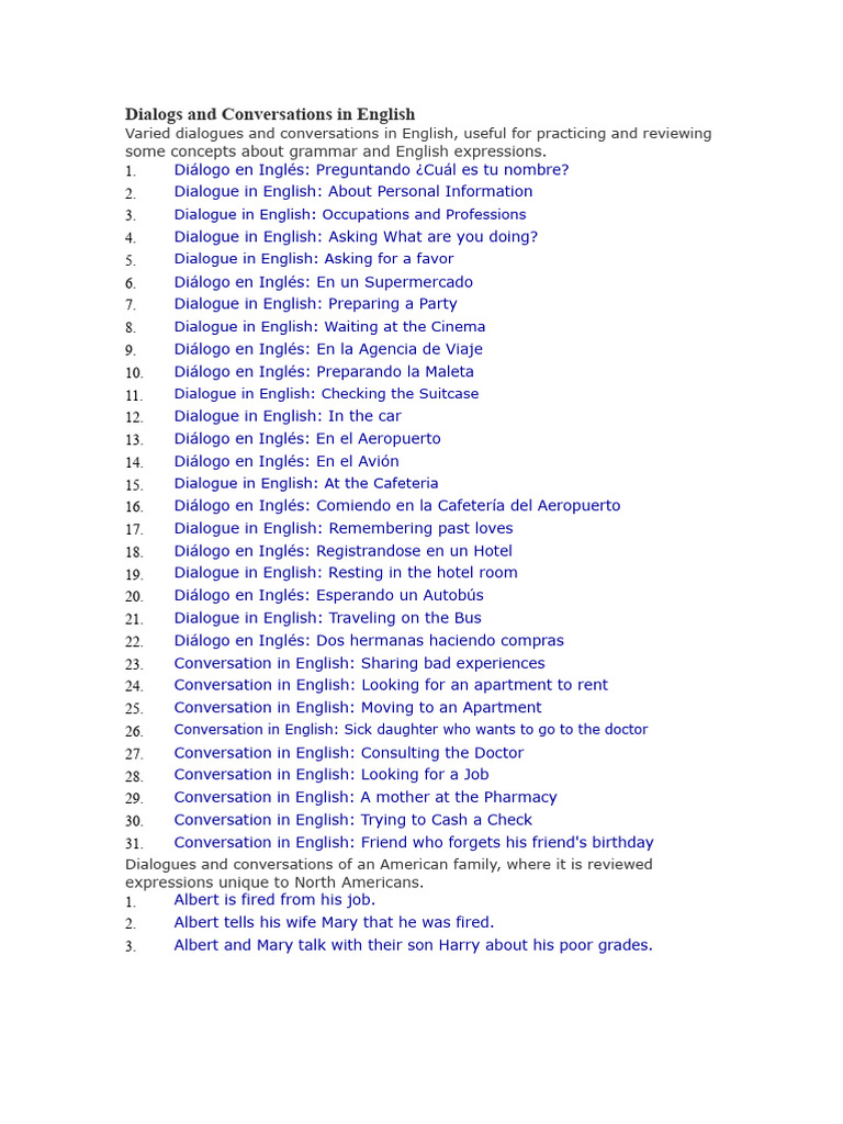 Dialogues and Conversations in English | PDF | Sneakers