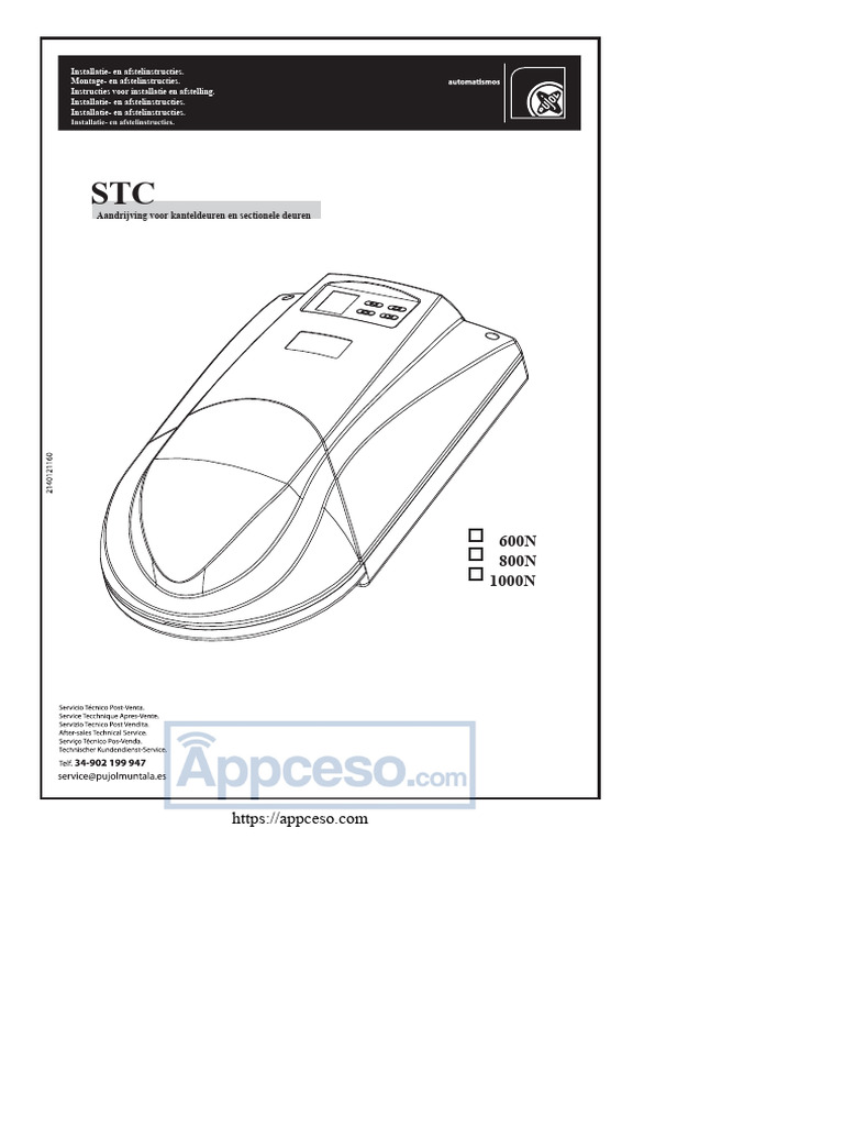 HANDLEIDING-STC-600-800-1000 | PDF