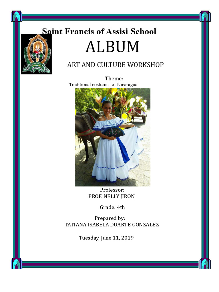 Nicaraguan Traditional Costumes and Dances | PDF | Clothing | Fashion