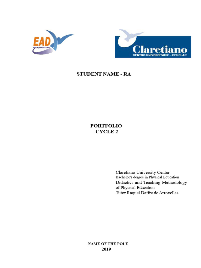 Portfolio Cycle 3 | PDF | Pedagogy | Methodology