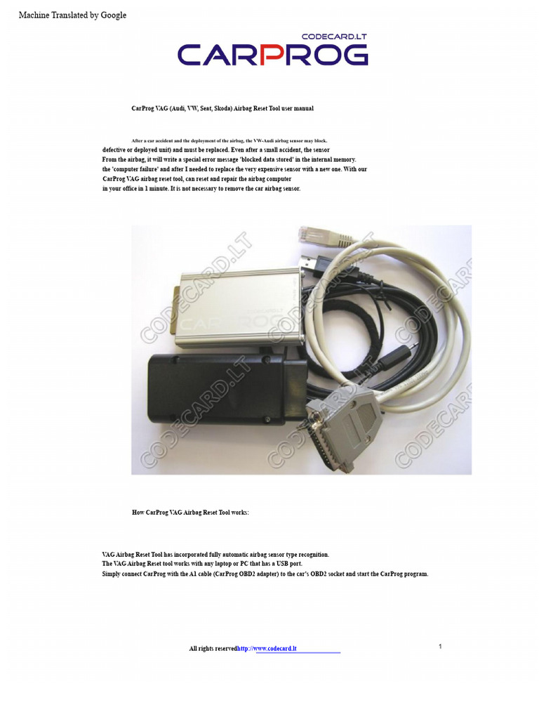 Vag Airbags Manual | PDF | Airbag | Computing