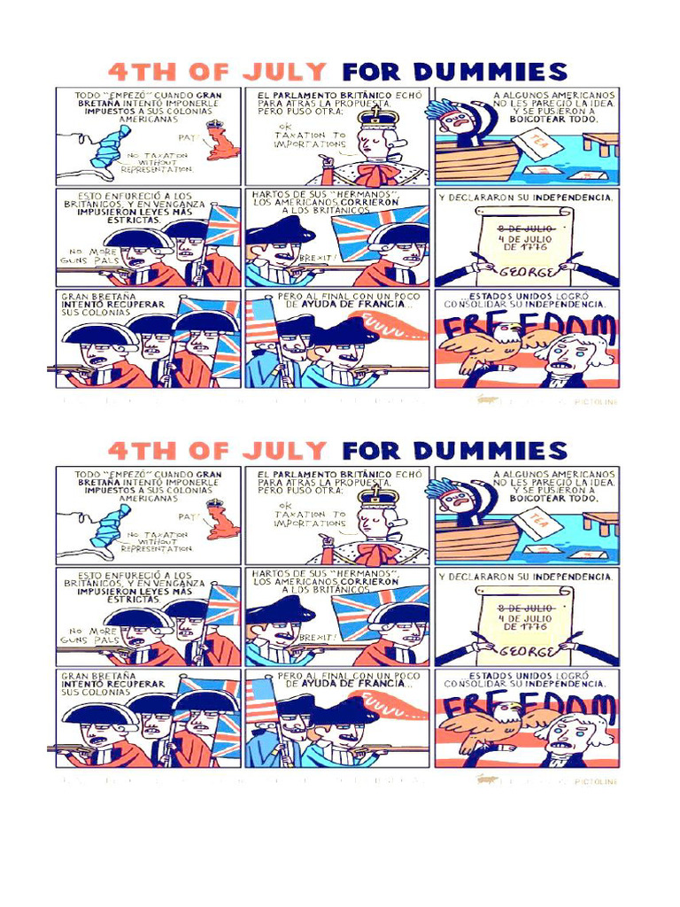 Comic Independence United States | PDF | United States Declaration Of ...