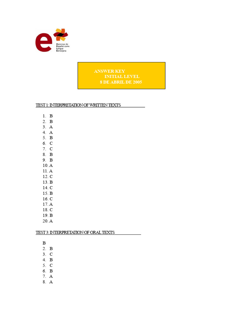 Answer key.pdf | PDF