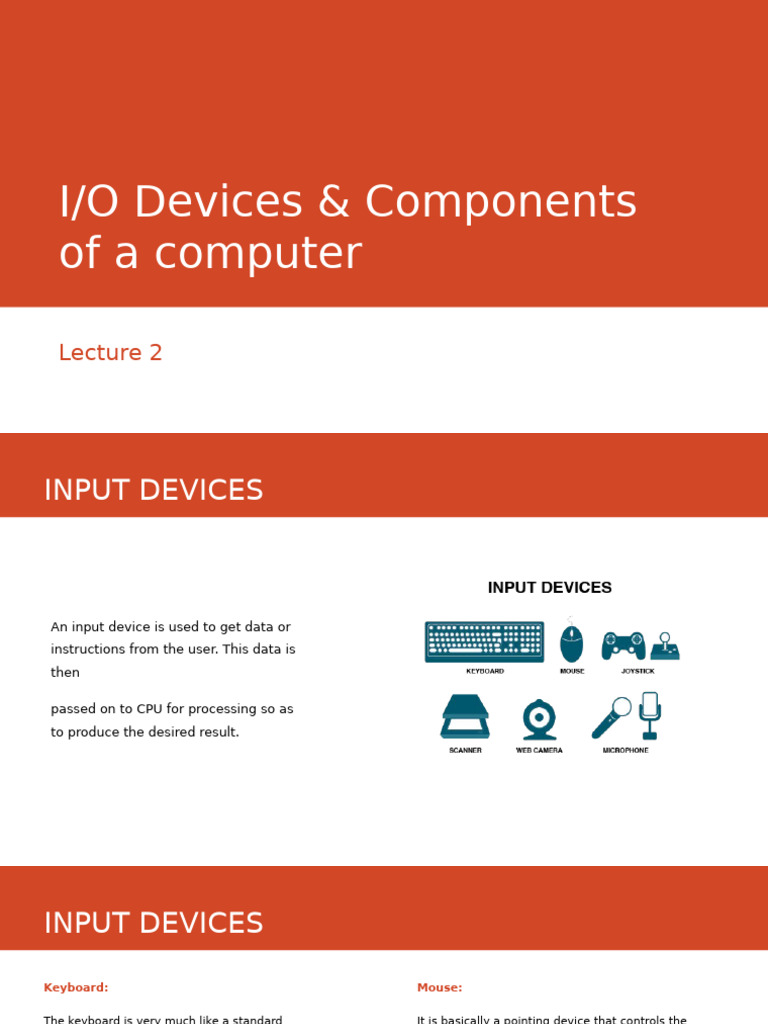 Lec 2 | PDF | Central Processing Unit | Computer Keyboard