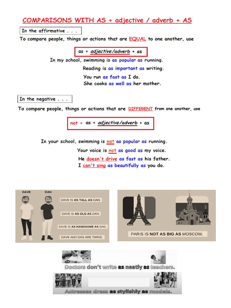 Comparison With As As | PDF