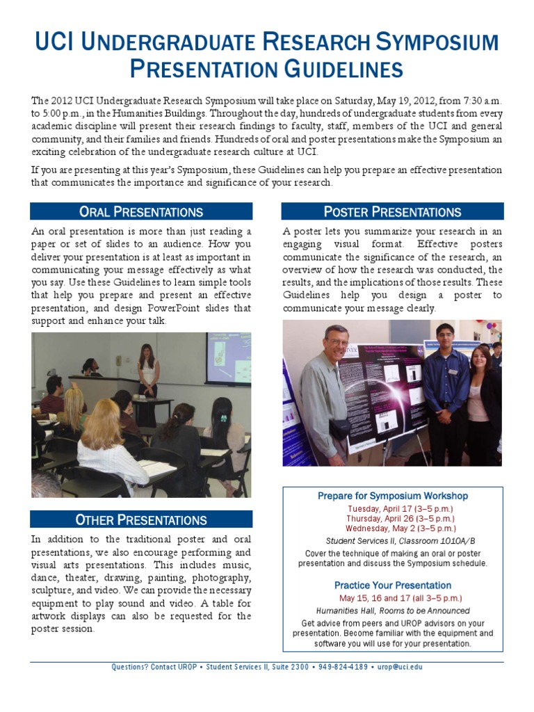 Symposium Guidelines | PDF | Typefaces