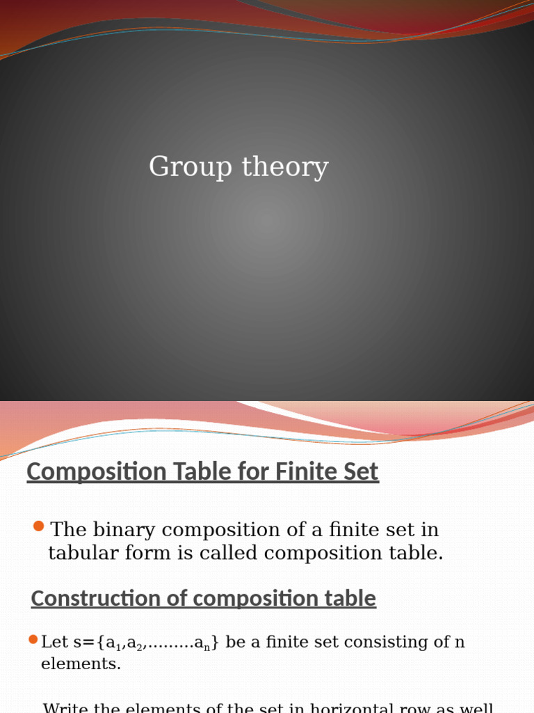 4th Module 1 | PDF | Group (Mathematics) | Function (Mathematics)