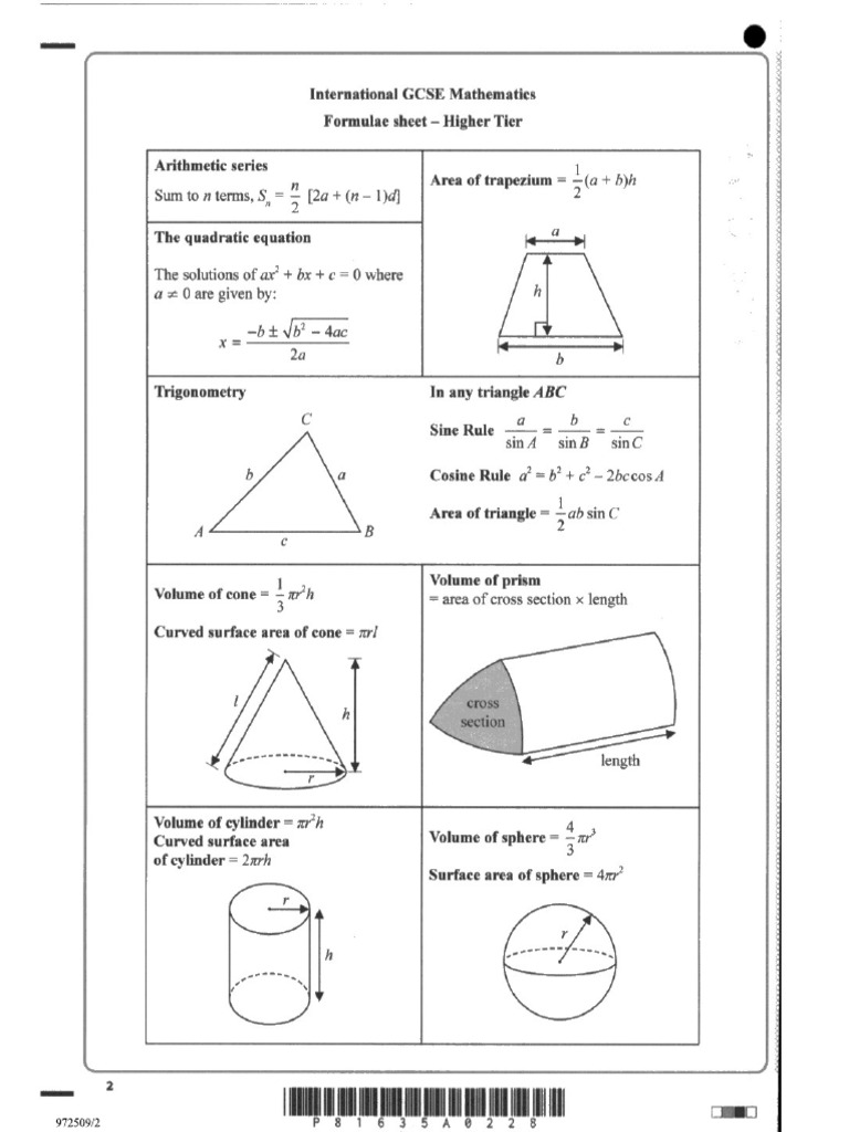 Maths 1 | PDF