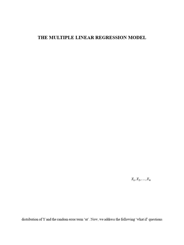 Chapter-3 MGT Final | PDF | Linear Regression | Coefficient Of Determination
