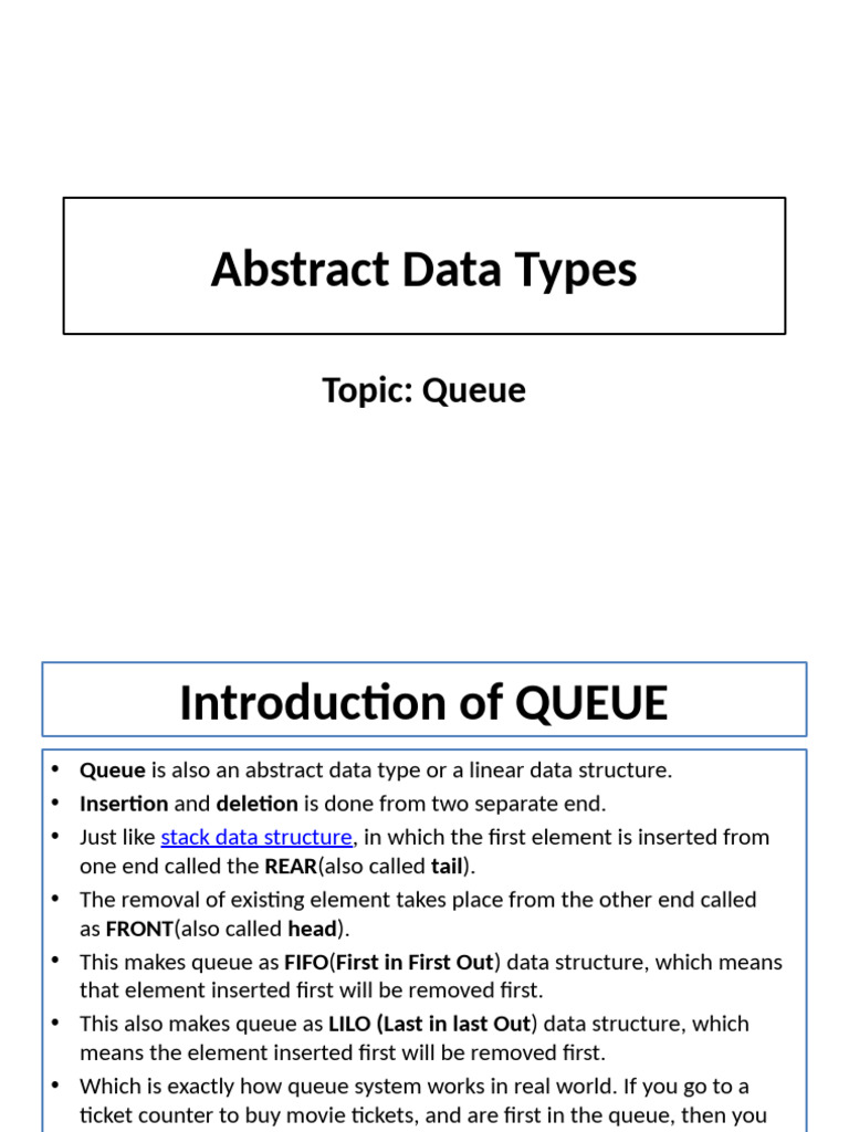 SD Queque | PDF | Queue (Abstract Data Type) | Computer Engineering