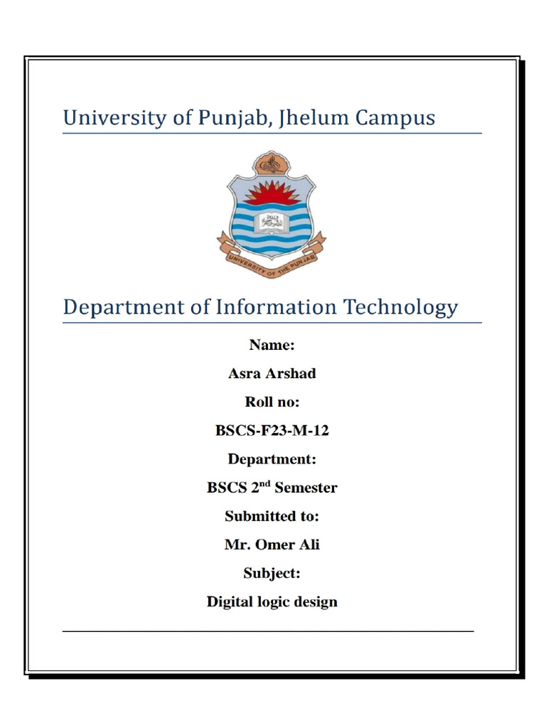 Dld Assignment Asra Arshad | PDF