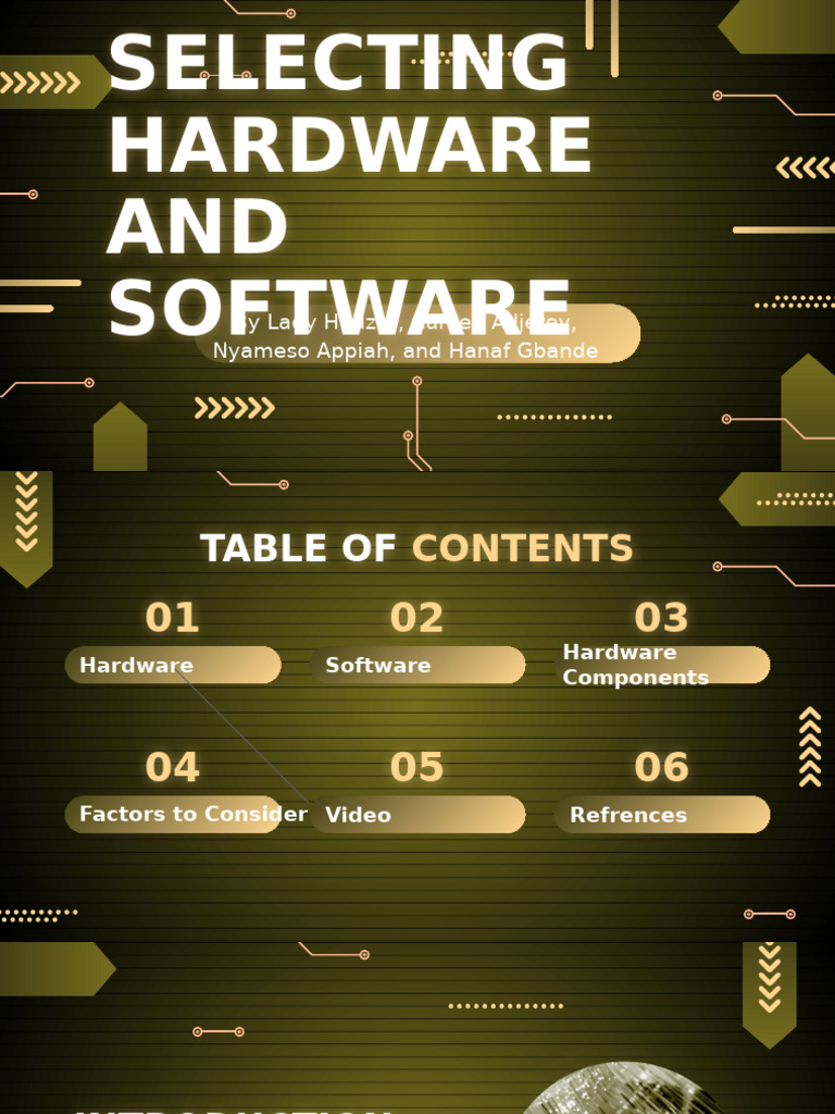 Hardware and Software | PDF | Computer Hardware | Laptop