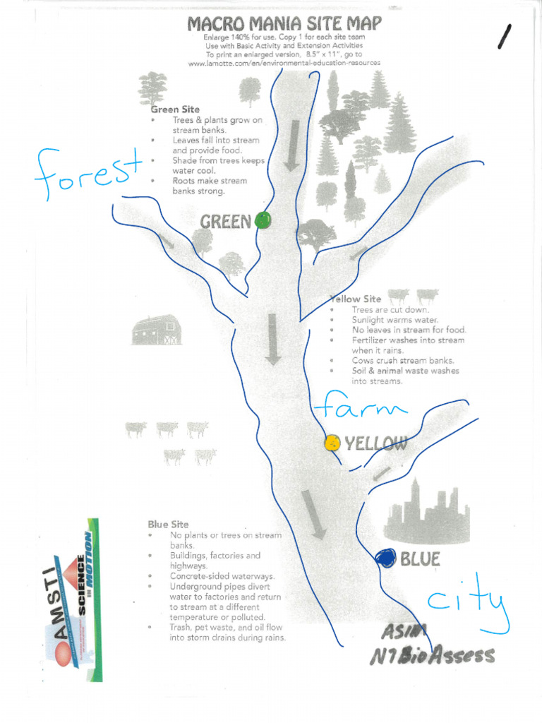 ASIM - Map of Card Locations On Stream | PDF