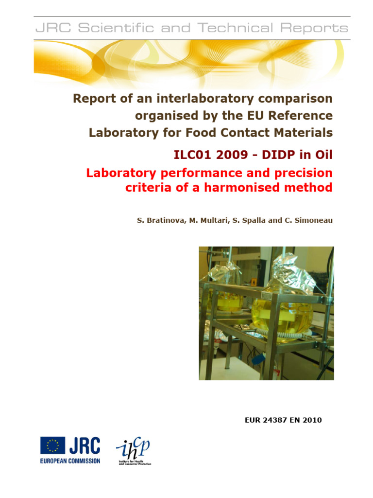 Reqno Jrc58357 2009 CRL FCM Ilc01 Didp Final Pubsy PDF | PDF | Standard ...