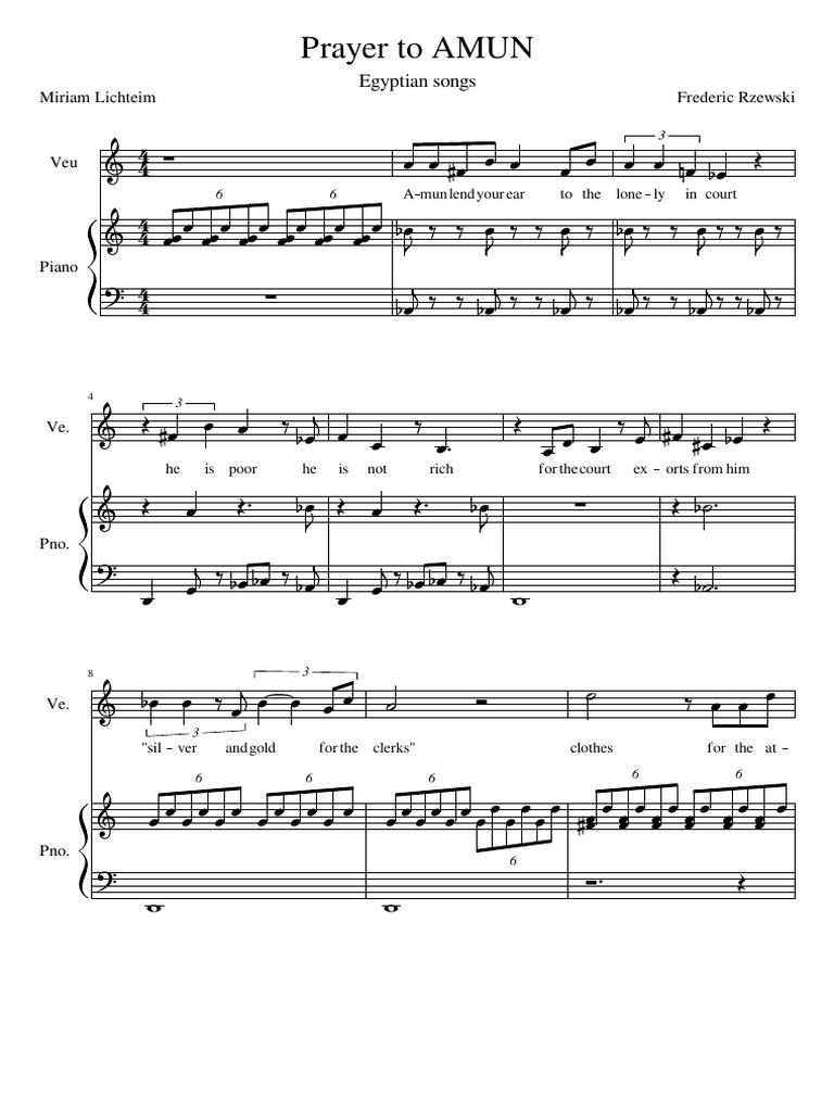 Prayer To AMUN | PDF