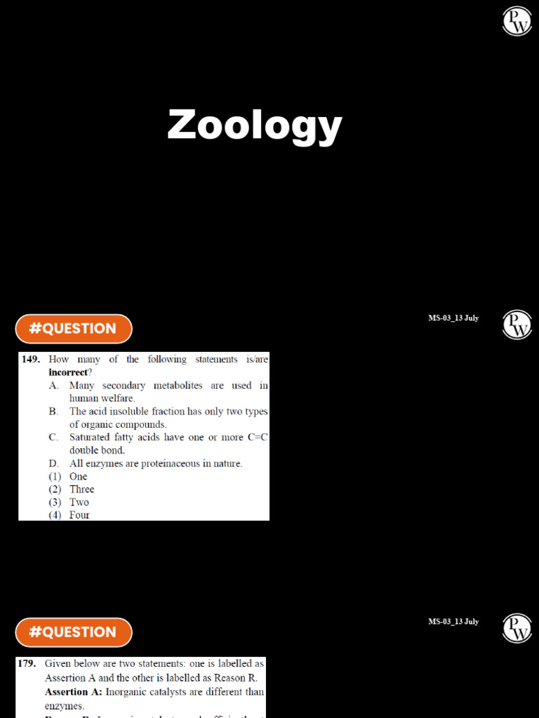 Zoology PPT | PDF