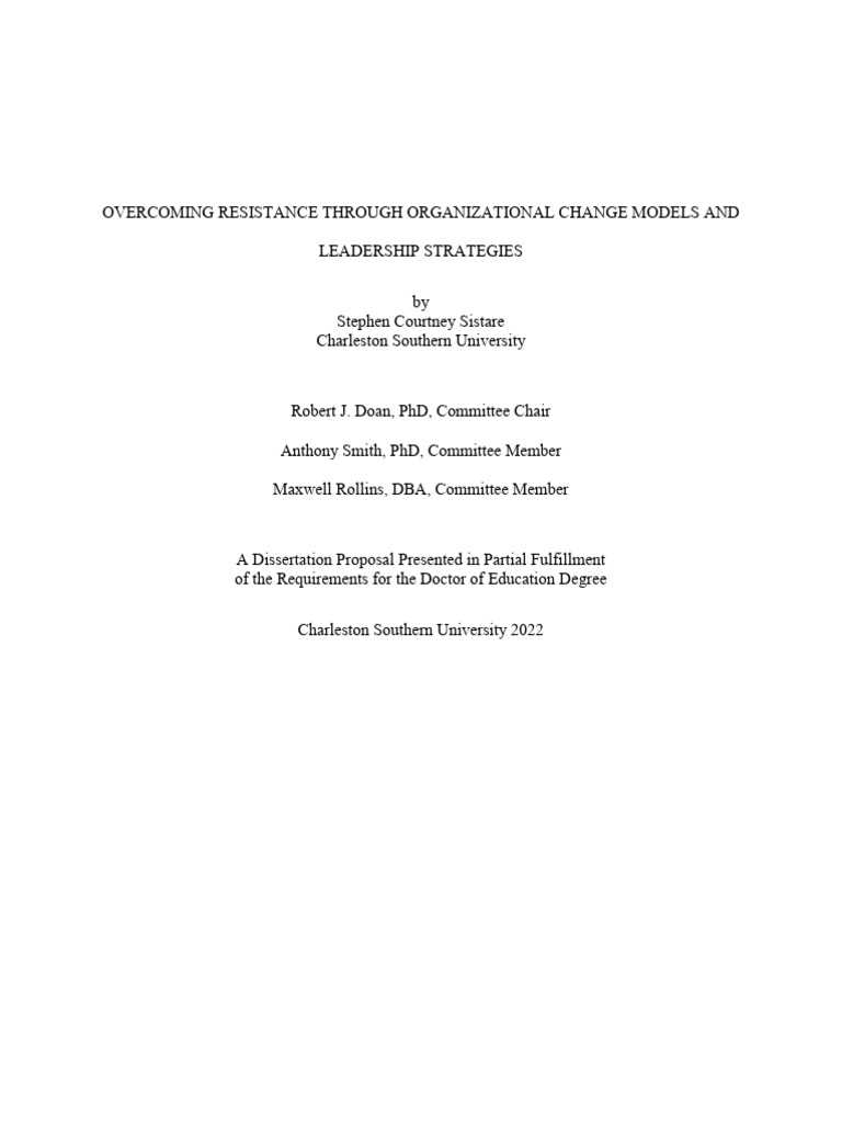 Overcoming Change Resistance Strategies | PDF | Change Management ...