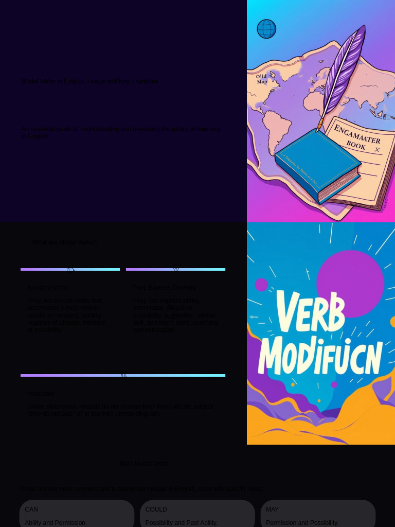 Modal Verbs in English Use and Key Examples | PDF | Verb | Linguistic ...