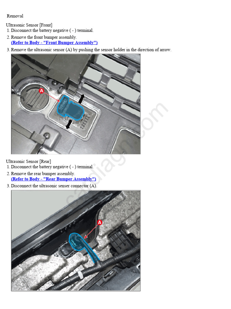 Advanced Driver Assistance System (ADAS) Parking Distance Warning (PDW ...